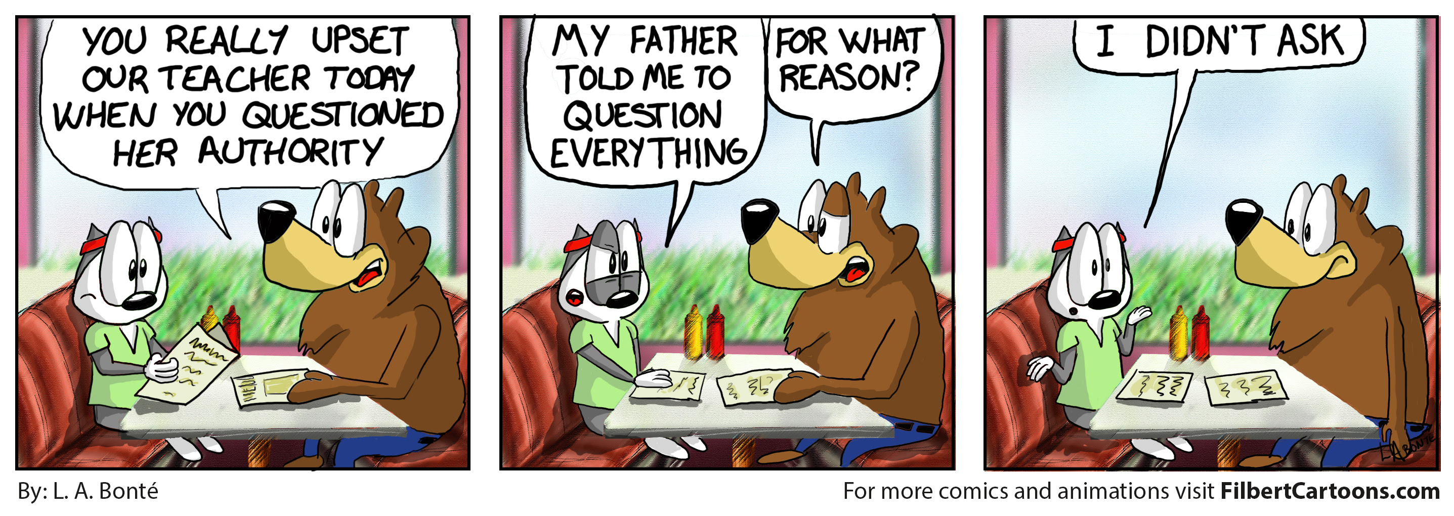 Filbert Cartoon - The Guardsman