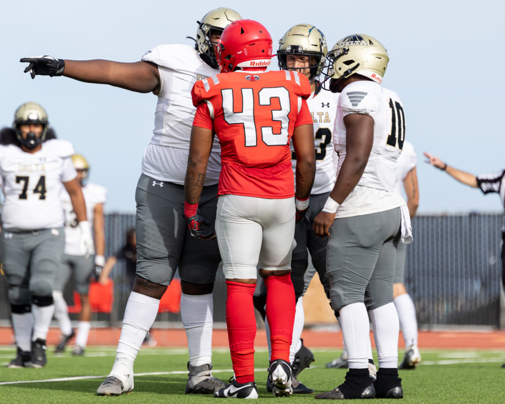 Rams Football Team Blows Out Delta Mustangs - The Guardsman